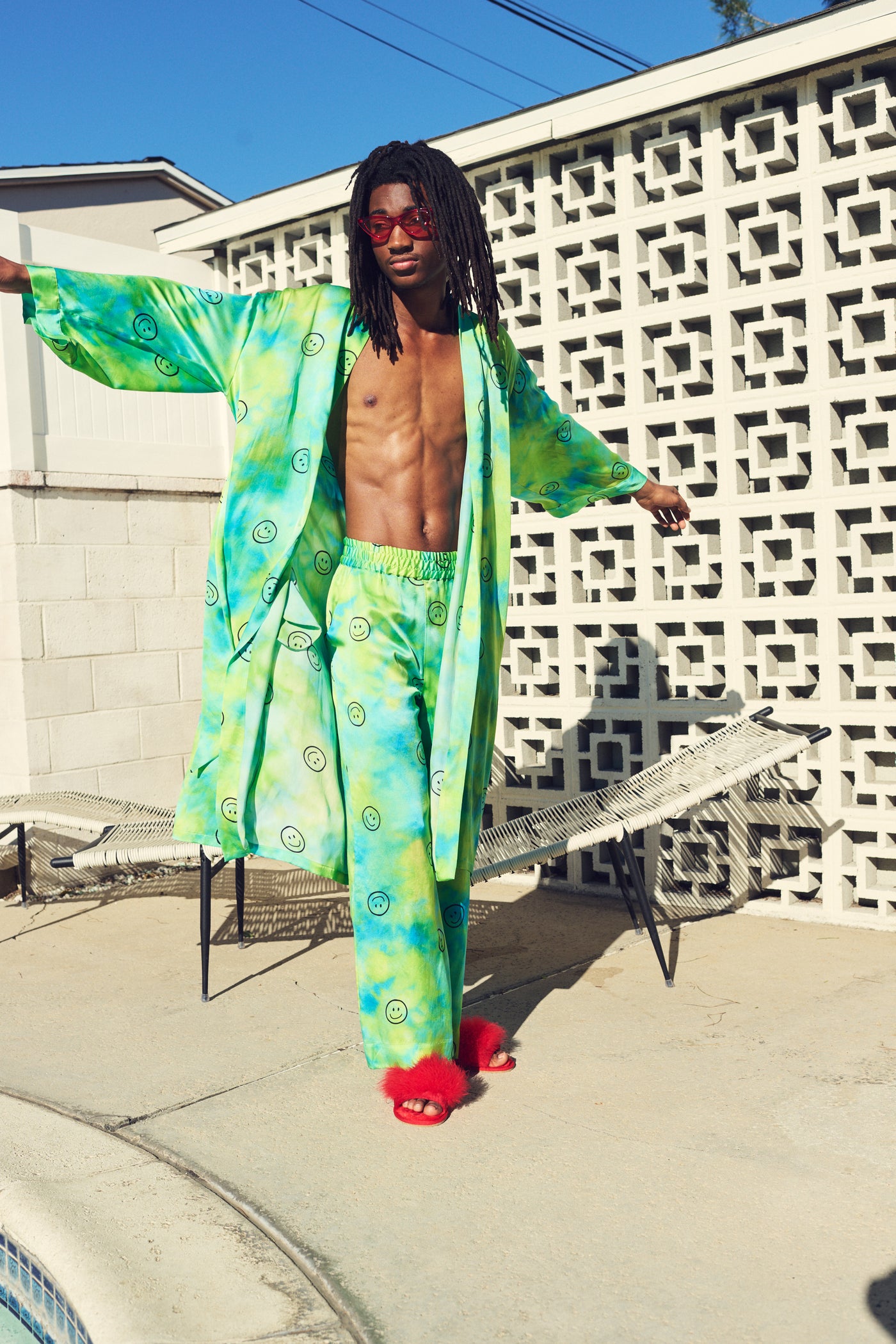 Psychedelic Silky Pajama Sets | ROY G. – ROY G.